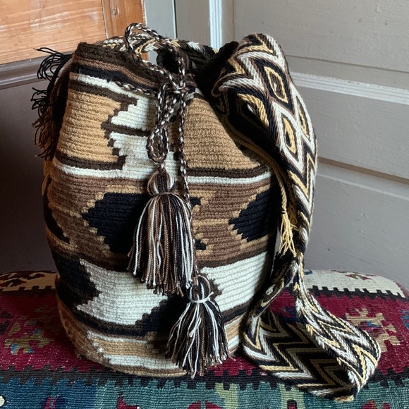 Wayuu Tribe | Bags | Wayuu Tribe Woven Bucket Bag Purse | Poshmark